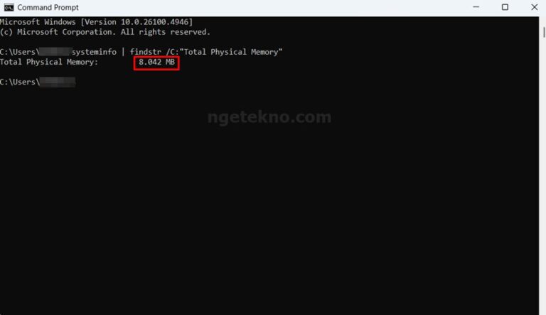 7 Cara Cek Kapasitas RAM Laptop/PC Dengan Mudah - NgeTekno
